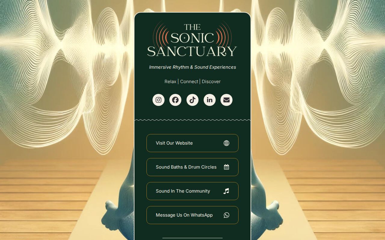 The Sonic Sanctuary | Rhythm & Sound Experiences